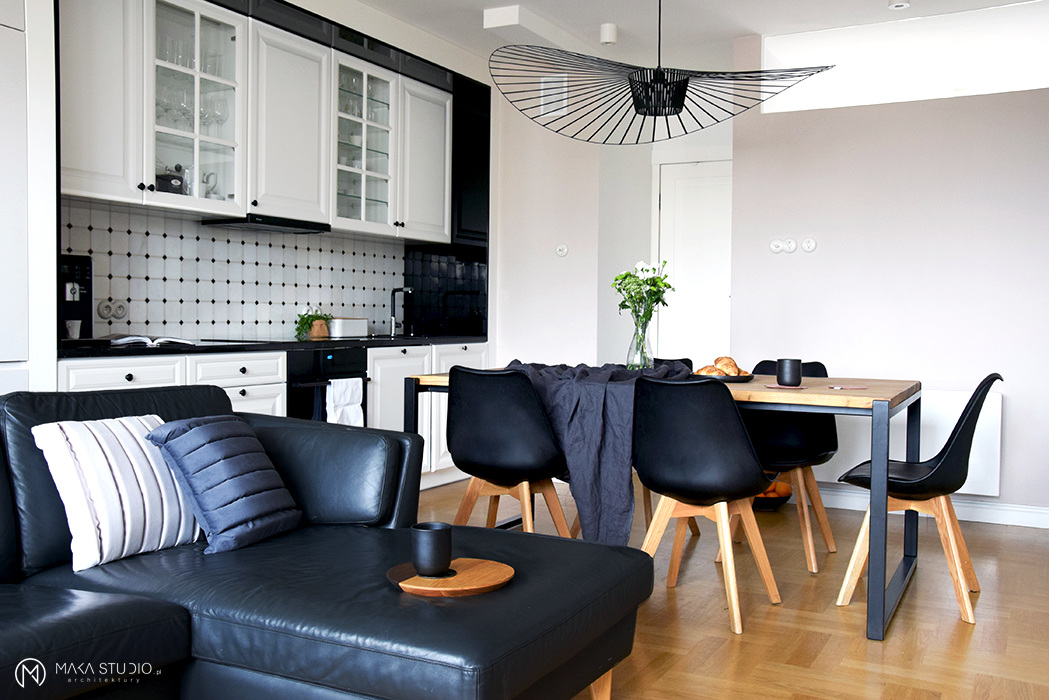 Stylowe 52 metry kwadratowe | proj. MAKA.STUDIO - Internity Home